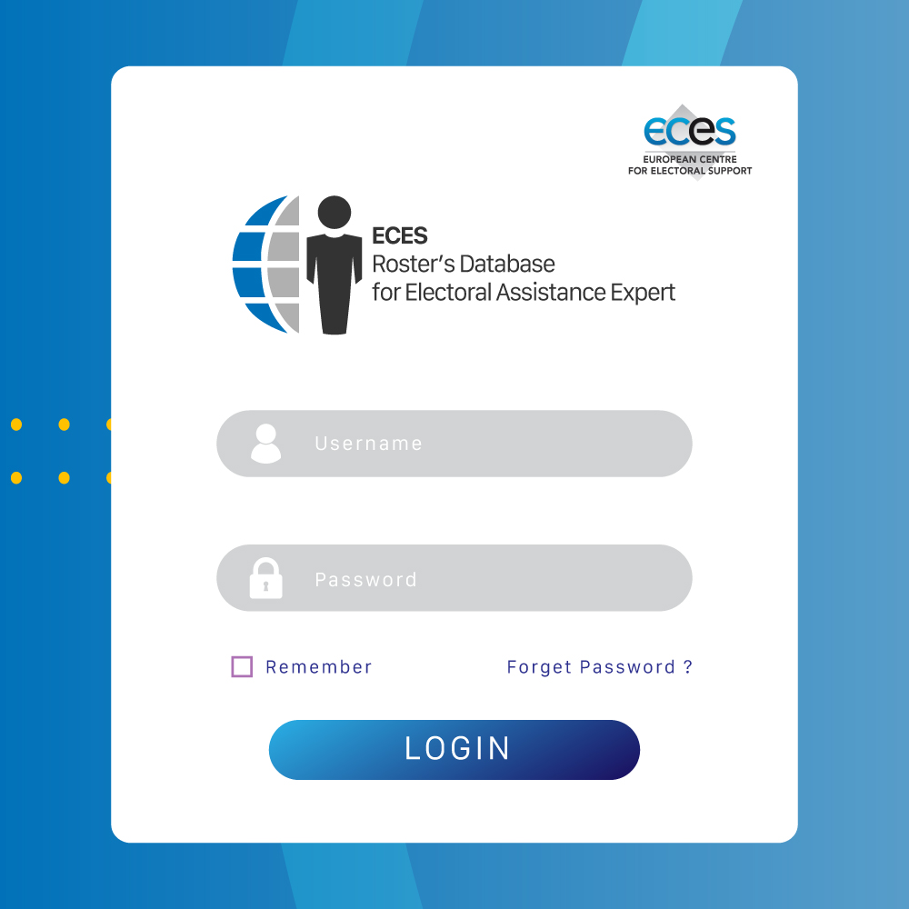 ECES Roster's Database for Electoral Assistance Experts | ECES ...